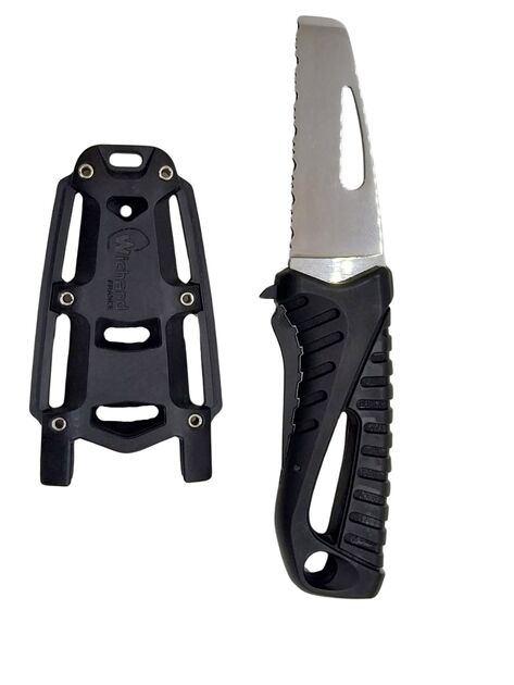 Offshore Rescue knife - Fixed blade - Black | Wichard Marine